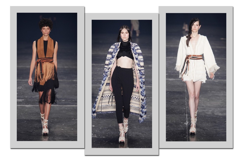 A passarela vira campo de batalha com guerreiras fashion para o inverno ...