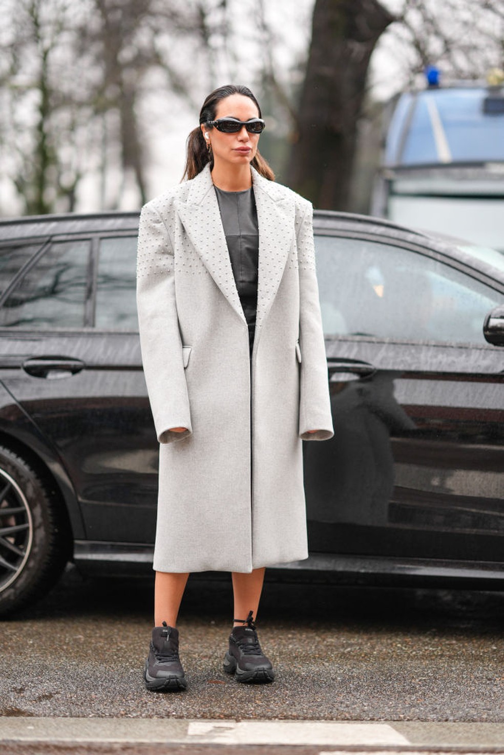 Tênis esportivos dominaram o street style da última edição da semana de ...
