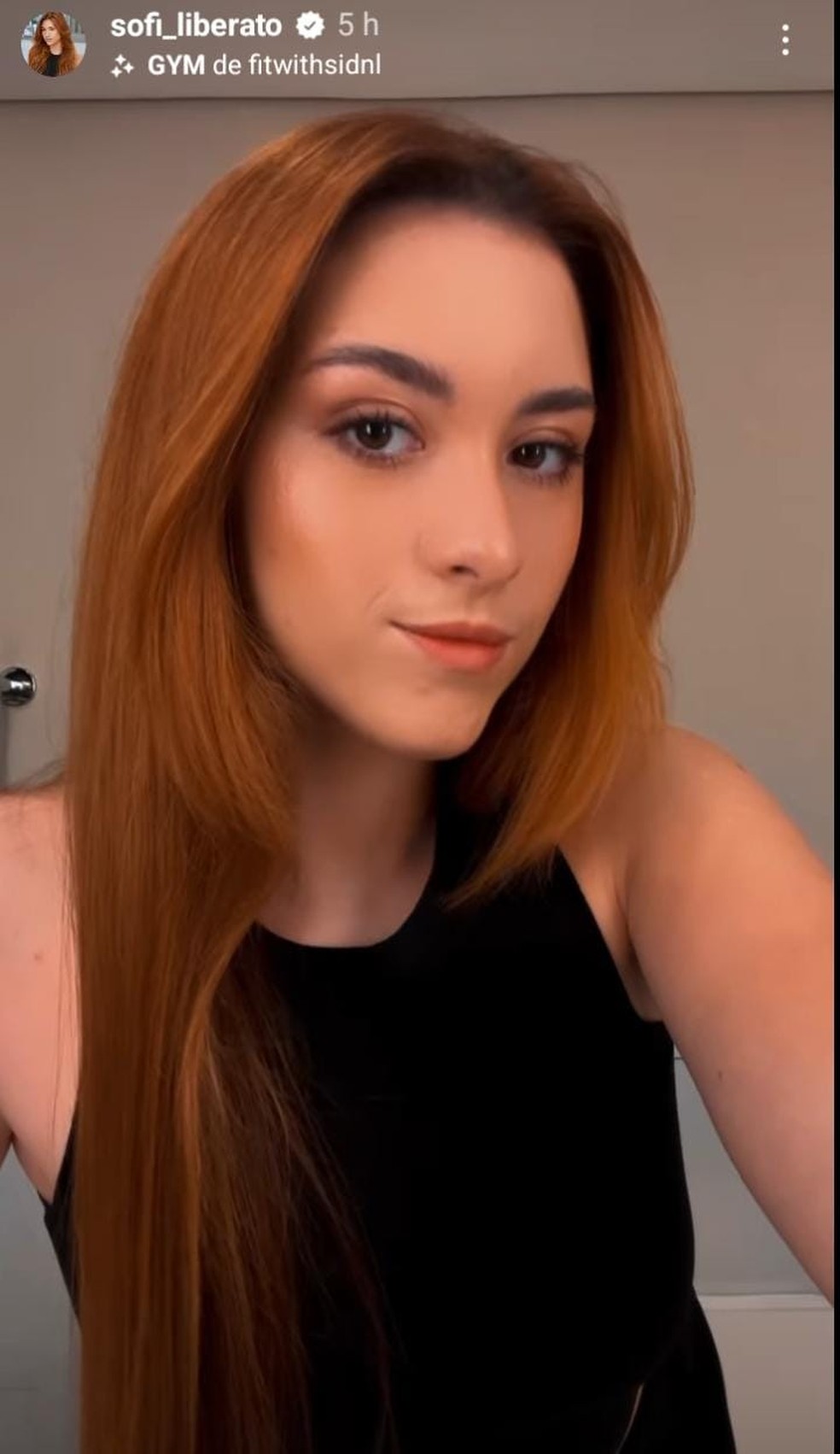 Sofia Liberato esbanja beleza ao surgir megaproduzida