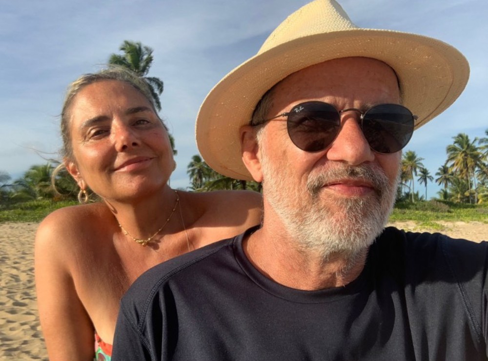 Heloísa Perissé curte por do sol com o marido: 'sem filtro e só love'