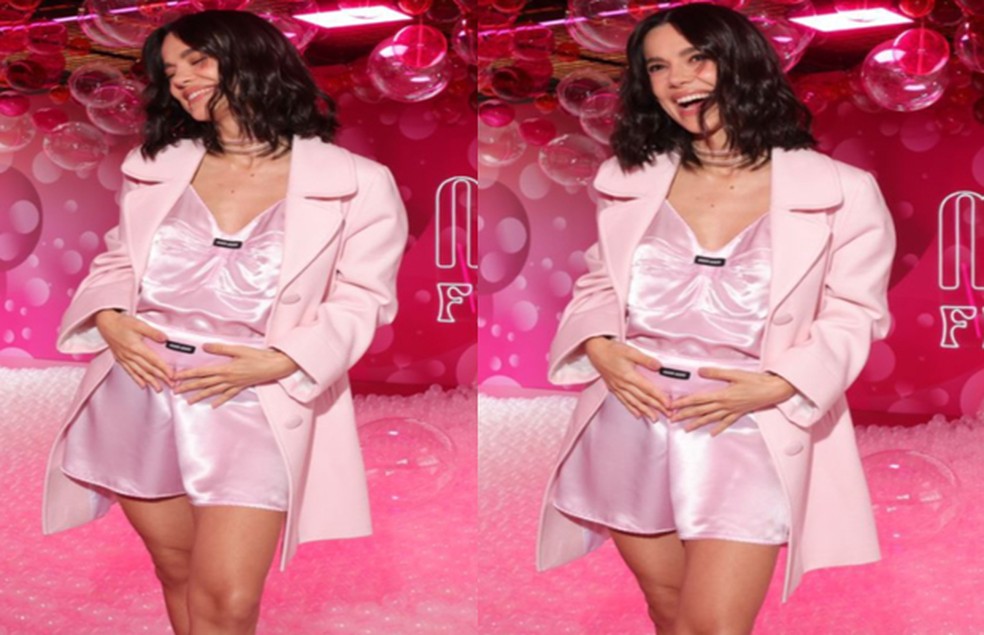 Grávida, Manu Gavassi exibe clique do barrigão: 'Minha companhia favorita'