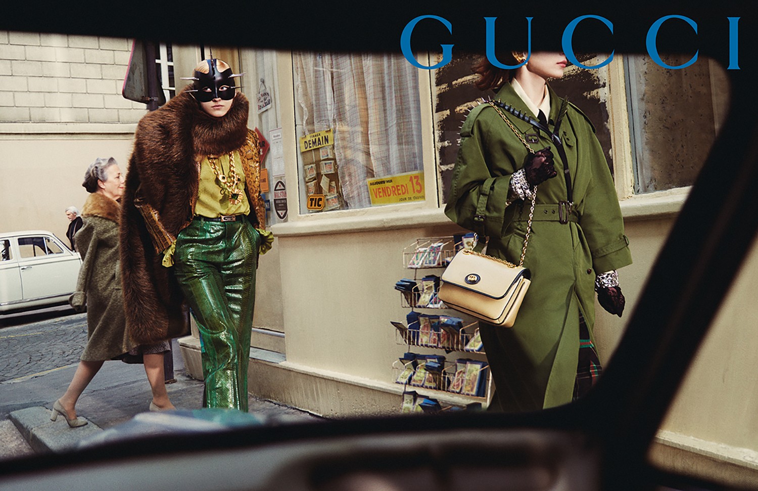 Gucci se inspira no prêt-à-porter em nova campanha