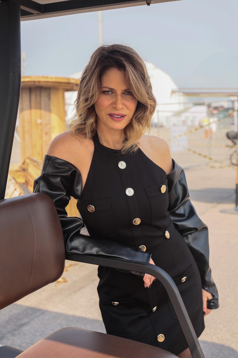 Didi Wagner elege look grifado para cobrir o Rock in Rio