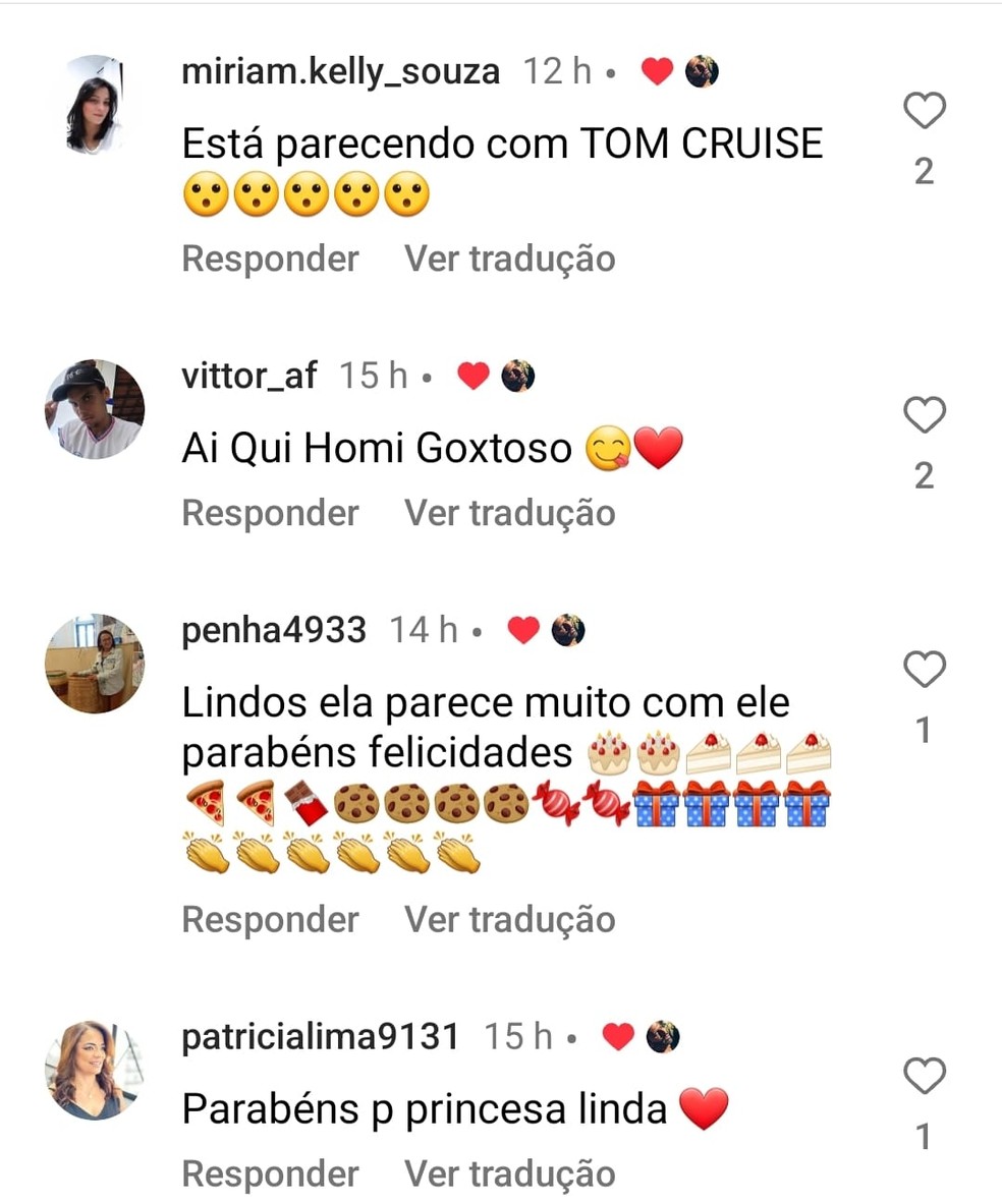Henri Castelli posta foto com a filha e detalhe chama atenção de fãs ...