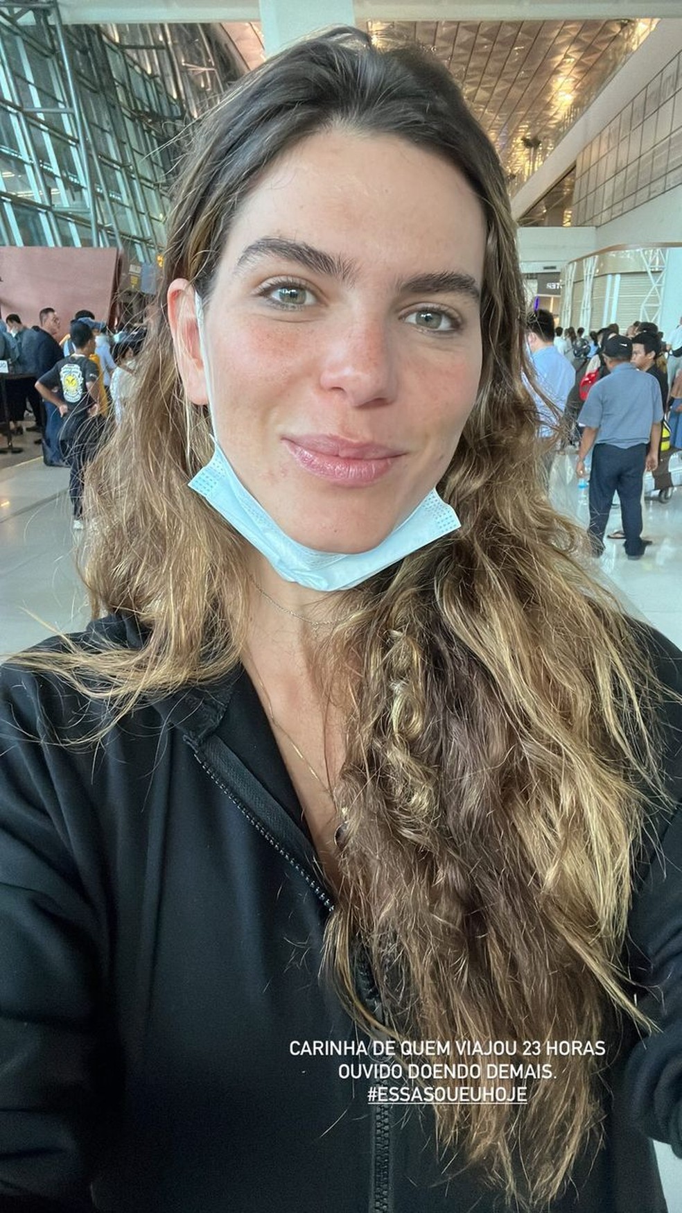 Mariana Goldfarb divide jornada de mais de 23 horas para chegar em ...