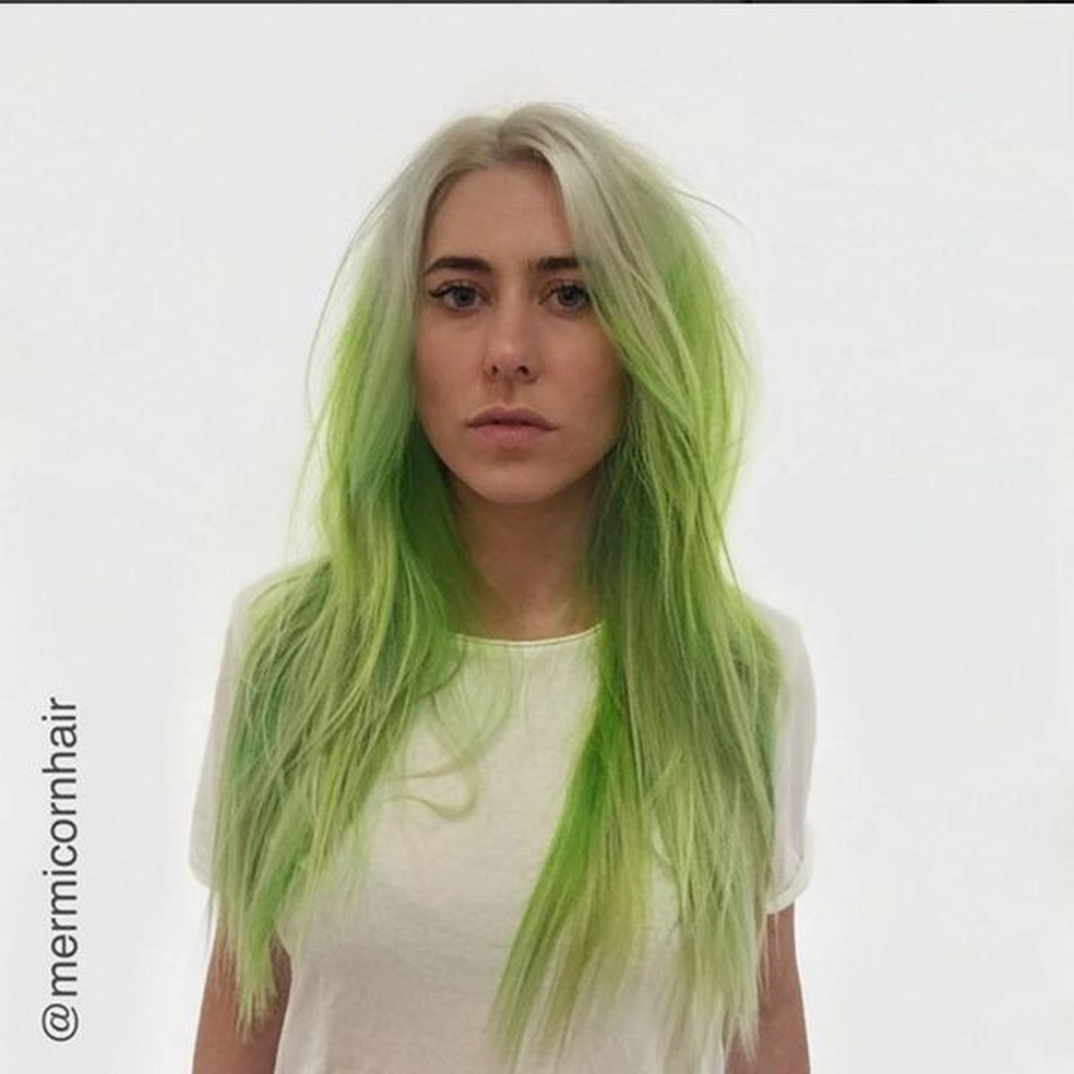 Cabelo de sereia: Fluid Hair Painting cria efeito gradual nos cabelo