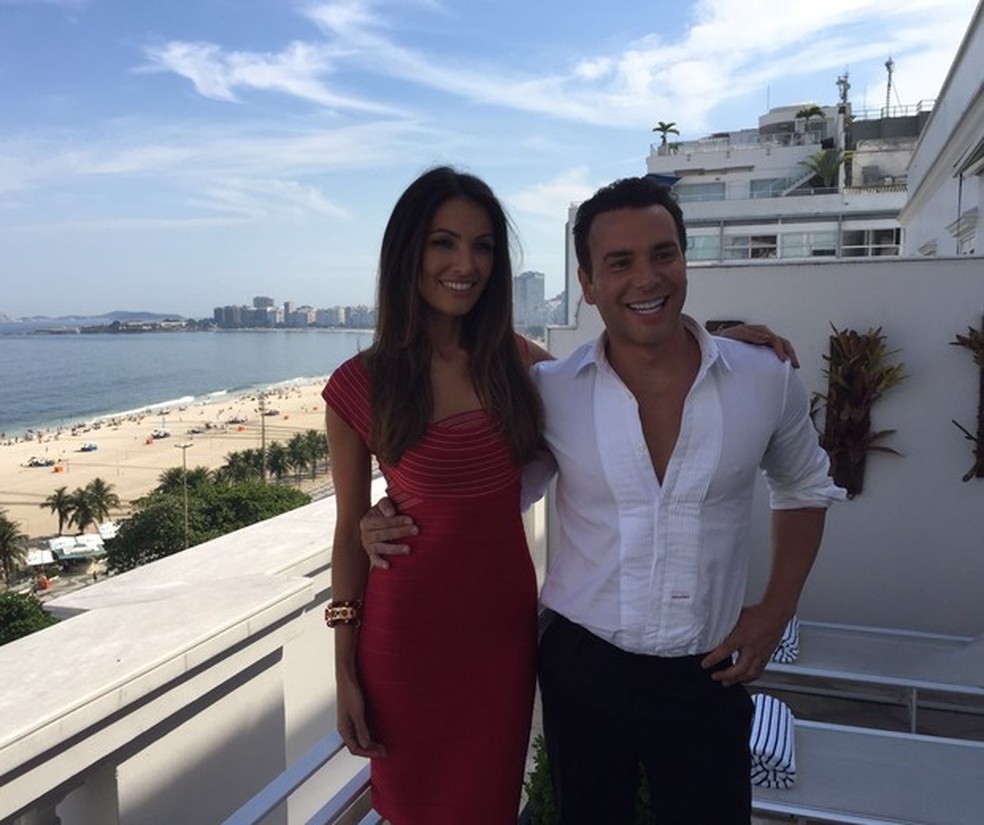 'Durante três anos só me viam da cintura para cima', diz Patricia Poeta ...