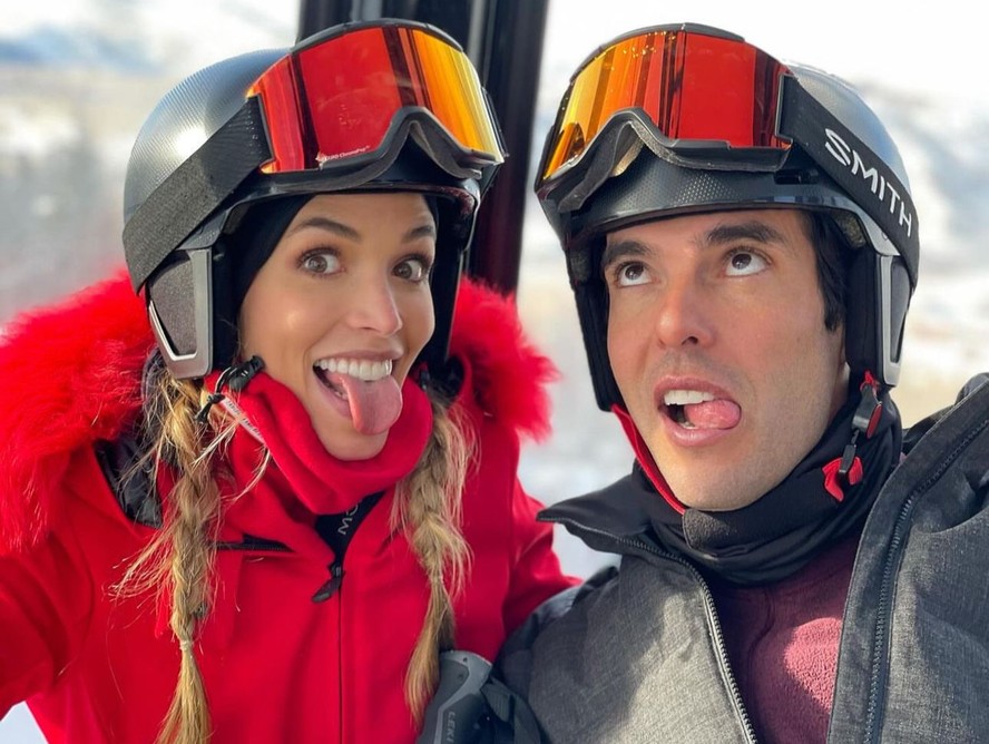 Carol Batista abre álbum de viagem à Aspen com Kaká