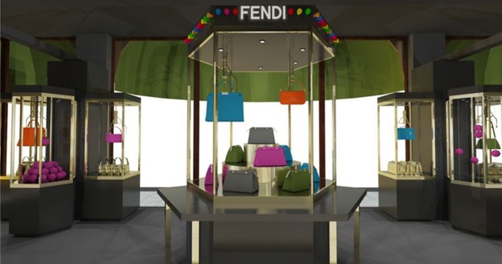 Fendi lança pop-up store divertida na Harrods, em Londres