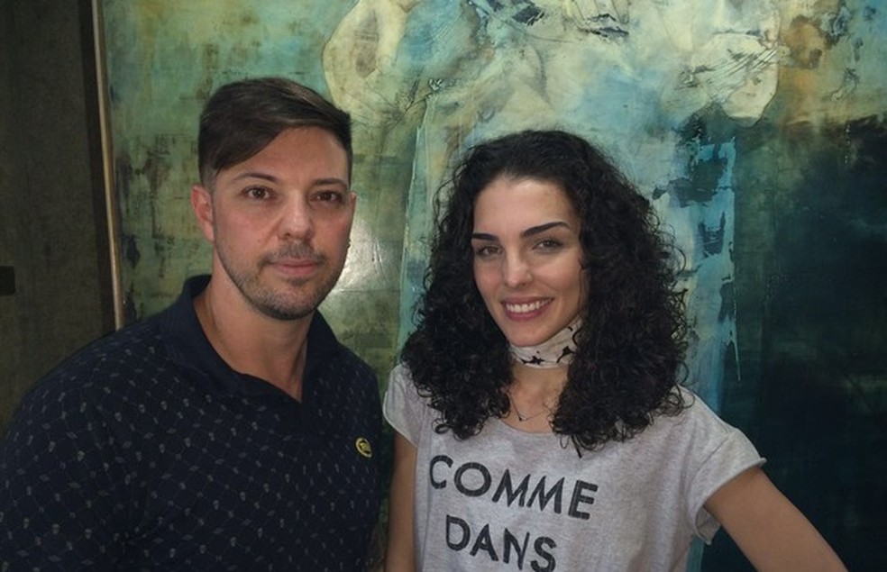 Novo visual: Julia Konrad corta as madeixas no salão de Tiago Parente ...