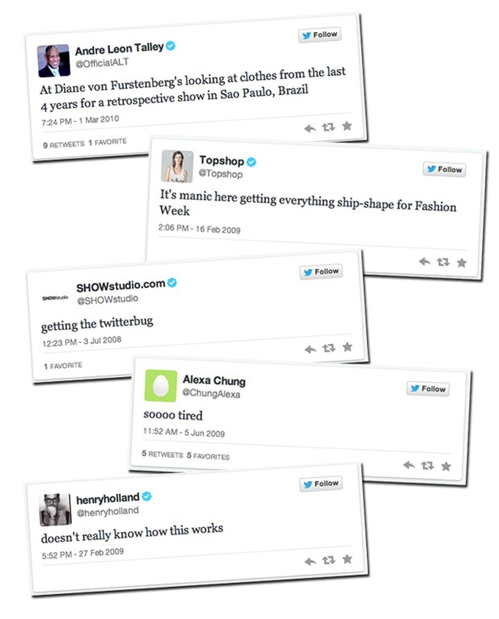 Trending topic: a primeira vez de famosas e fashionistas no Twitter