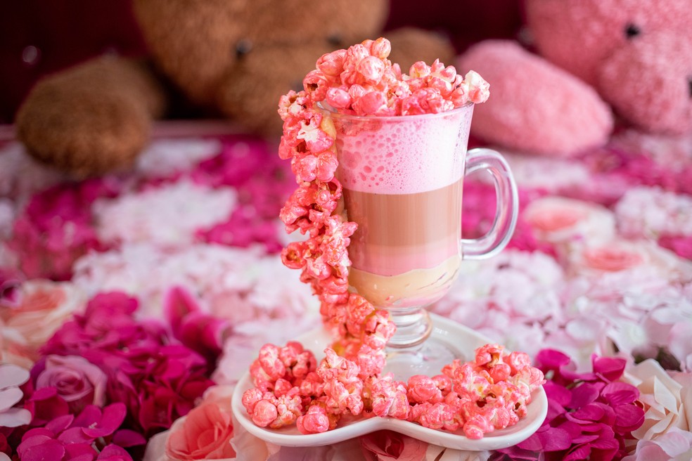 Comidas e drinks em tons de rosa: as opções gastronômicas no mood ...