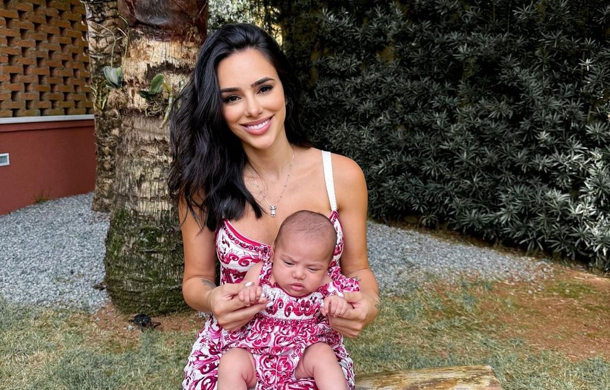 Bruna Biancardi exibe novo registro encantador de Mavie