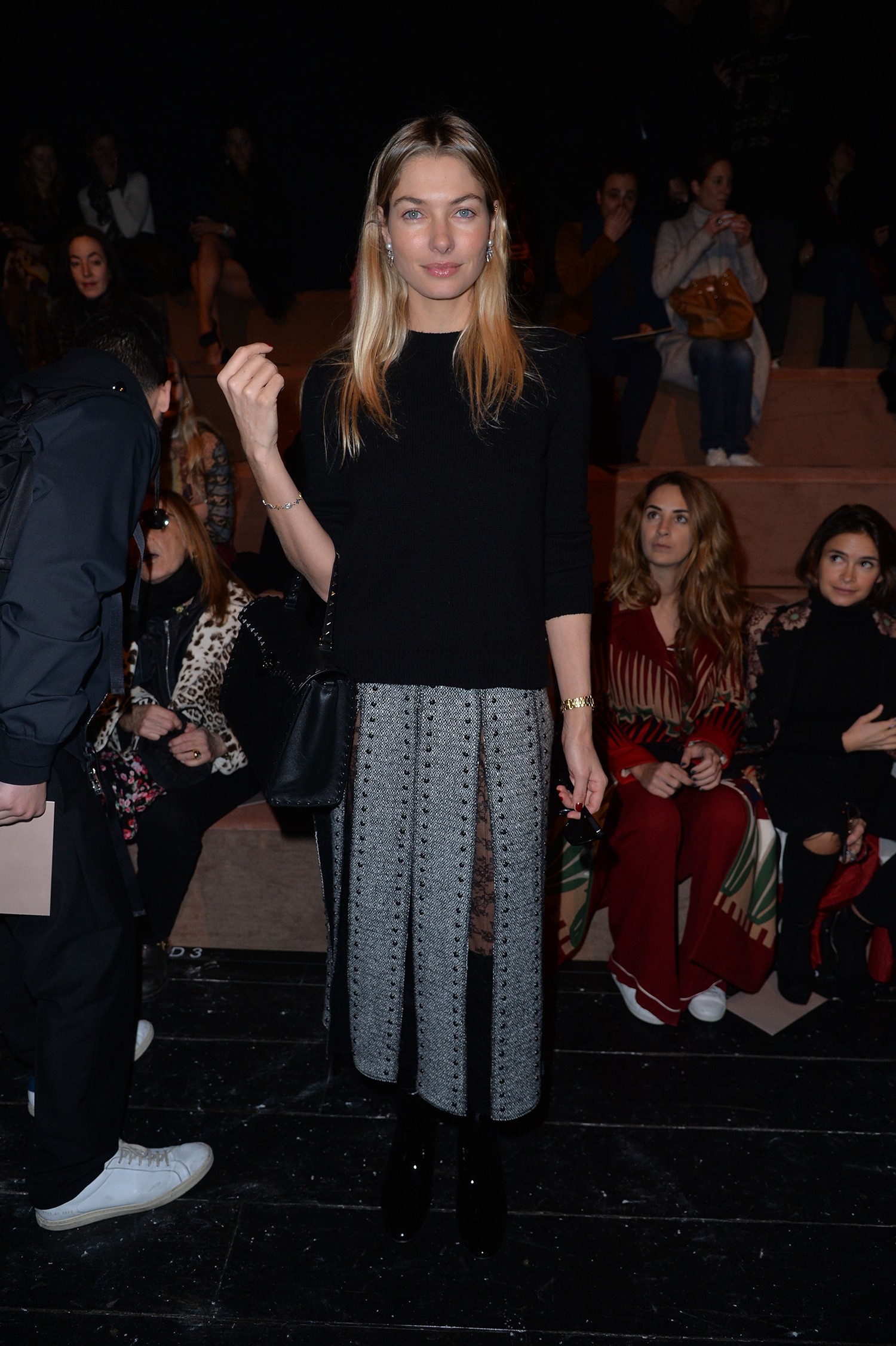 Por dentro dos looks da primeira fila da Valentino