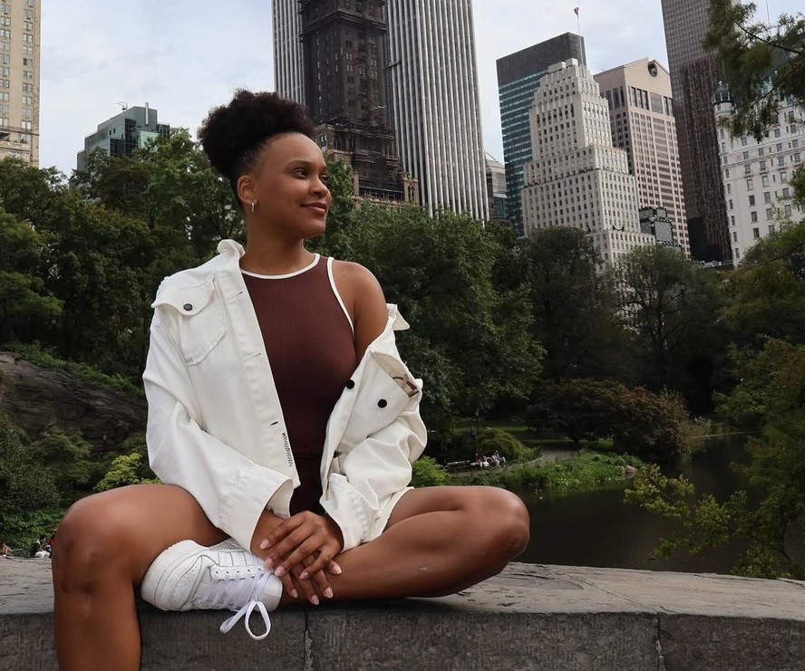 Rebeca Andrade retorna a Nova York: 'Olha eu aqui de novo'