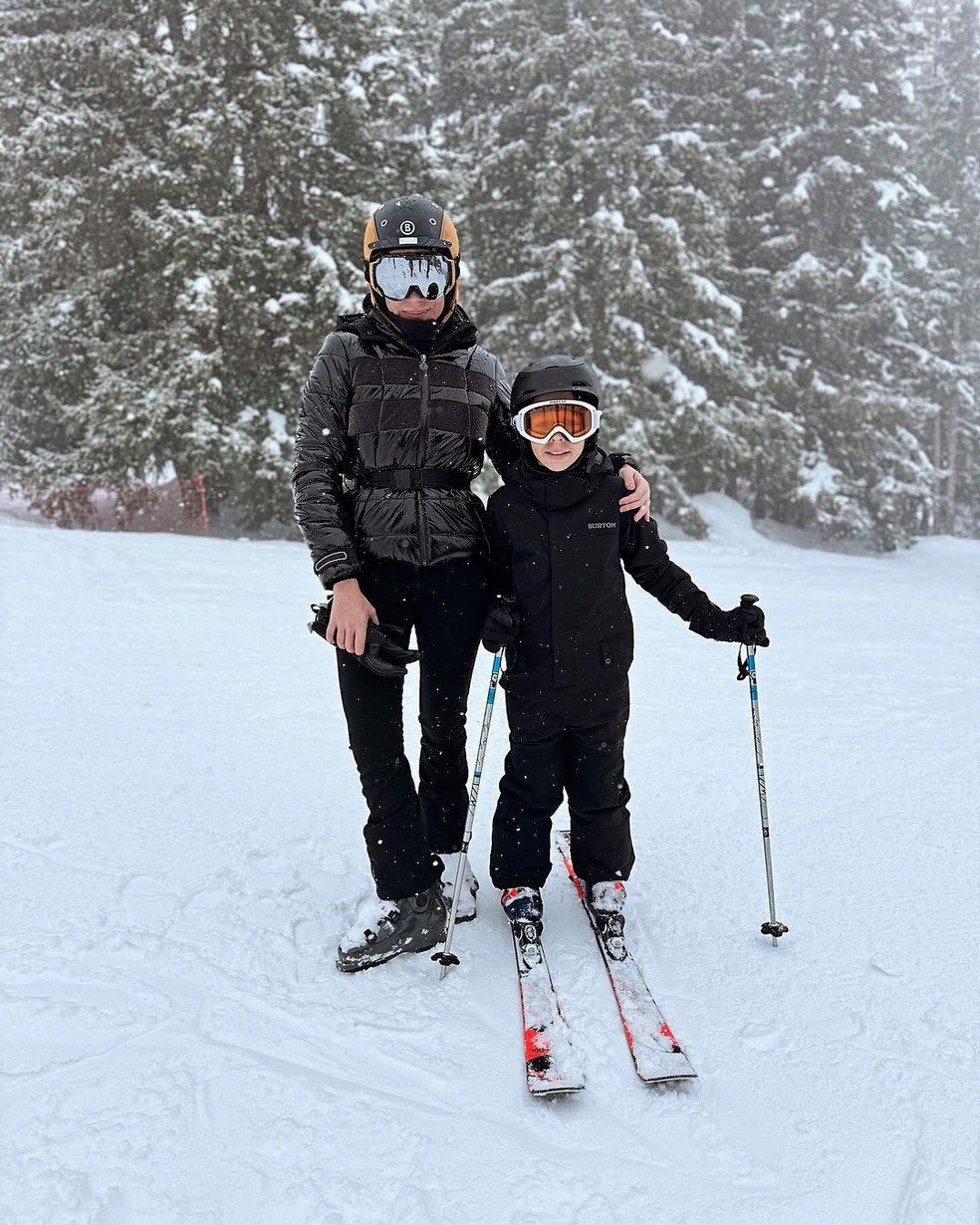 Luma Costa abre álbum de viagem para Courchevel, nos alpes franceses
