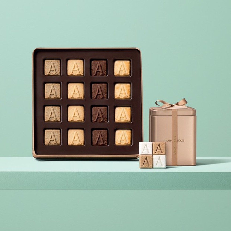 Doce fashionista: Armani lança linha de chocolates artesanais