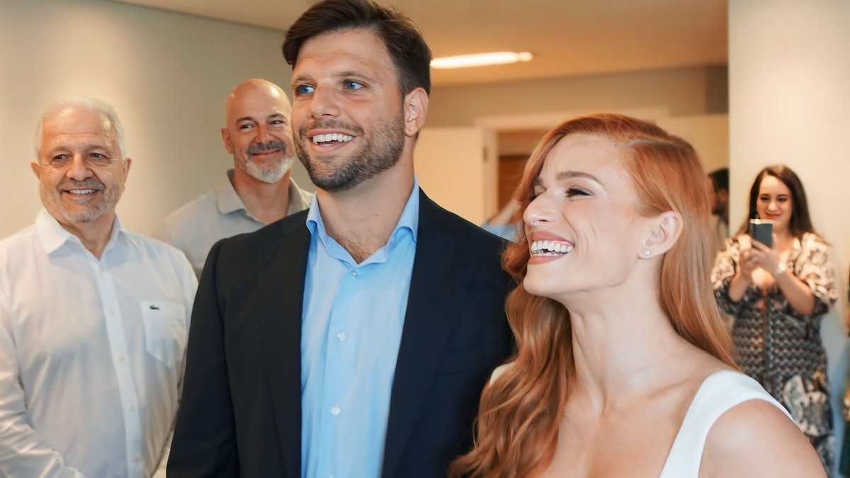 Jade Barbosa se casa com o administrador Leandro Fontanesi em cerimônia ...