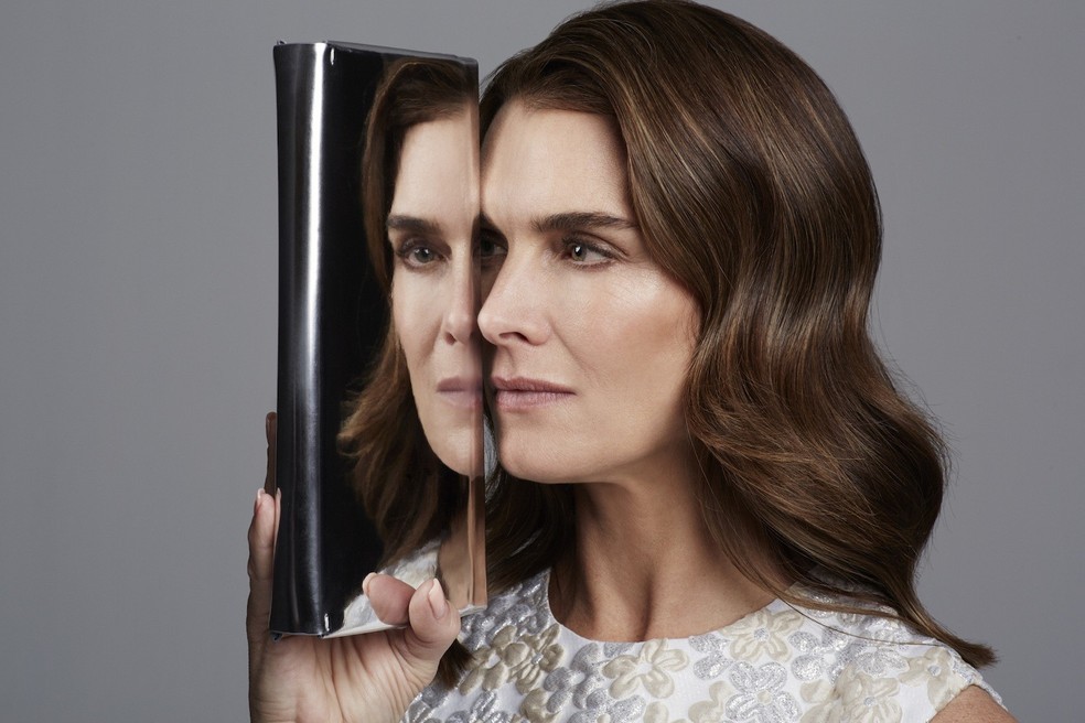 Brooke Shields revive os tempos de modelo