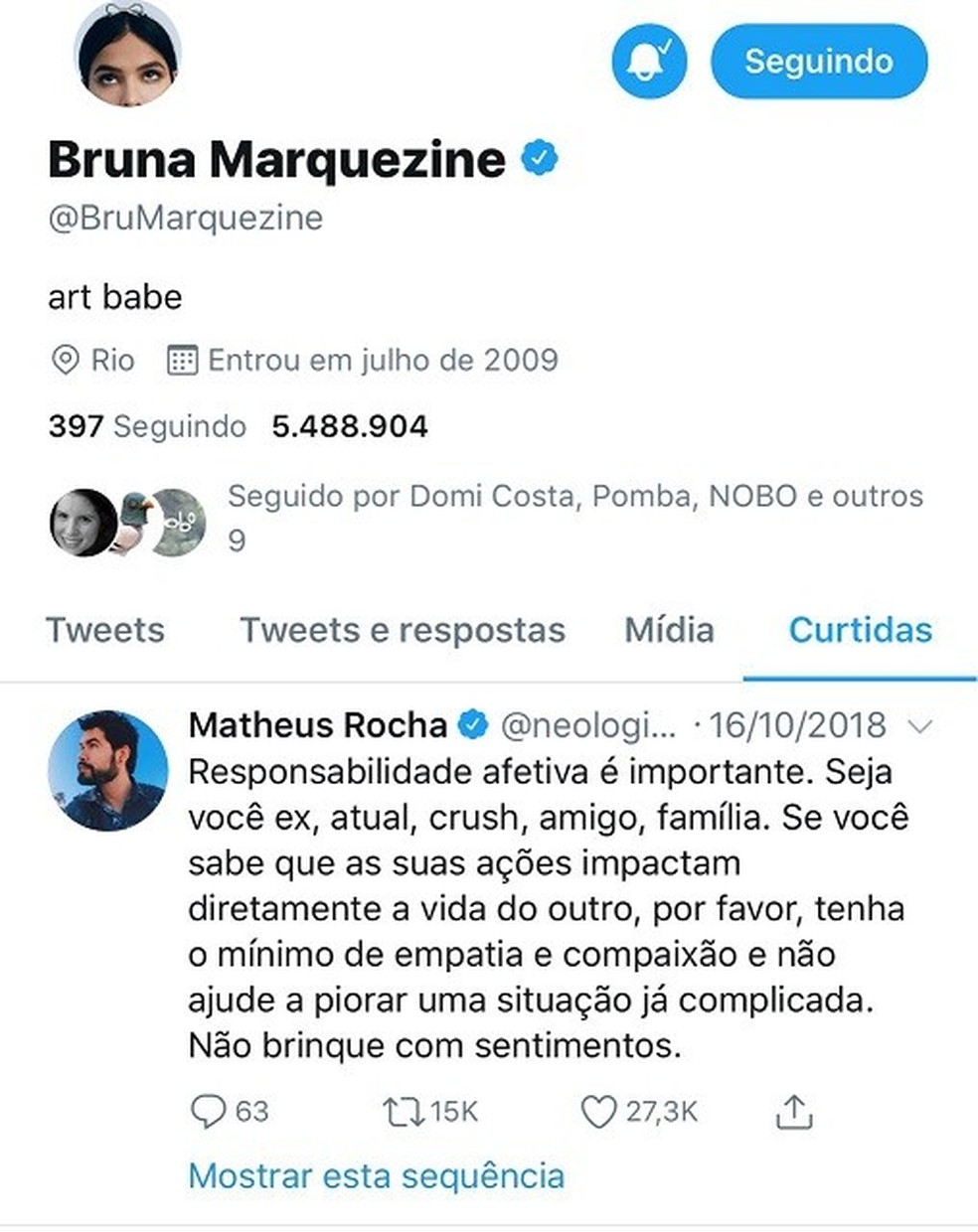 responsabilidade afetiva