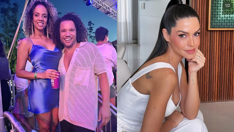 Esposa de Maycon, do BBB24, lamenta tratamento de Thais Fersoza ao marido
