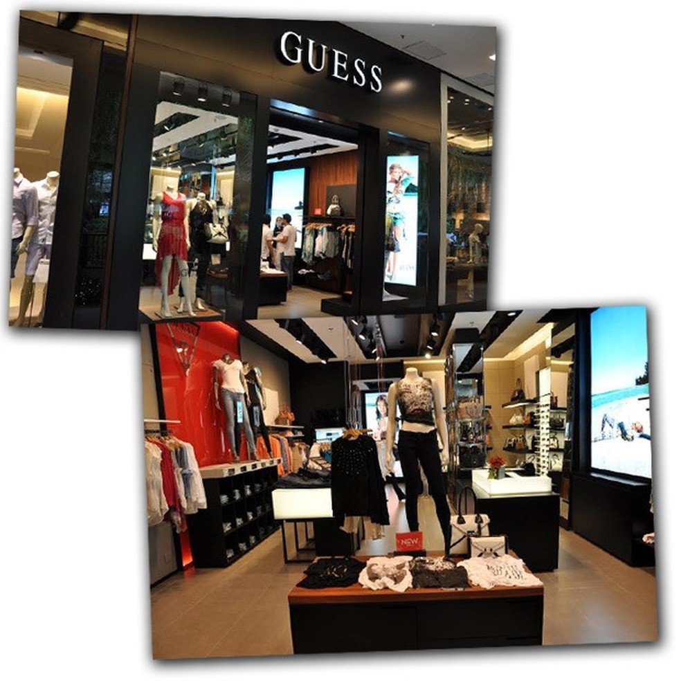 A Guess abre sua concept store no shopping Cidade Jardim