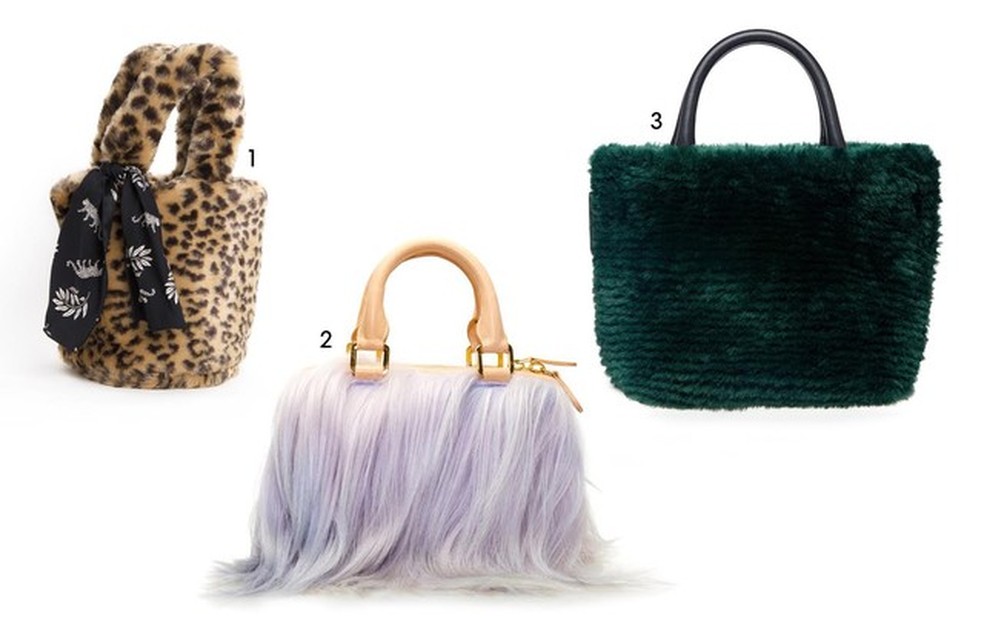 Furry bags: a aposta fashionista para o inverno 2019