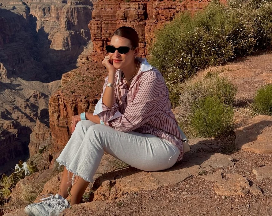 Ana Clara abre álbum de fotos de viagem ao Grand Canyon