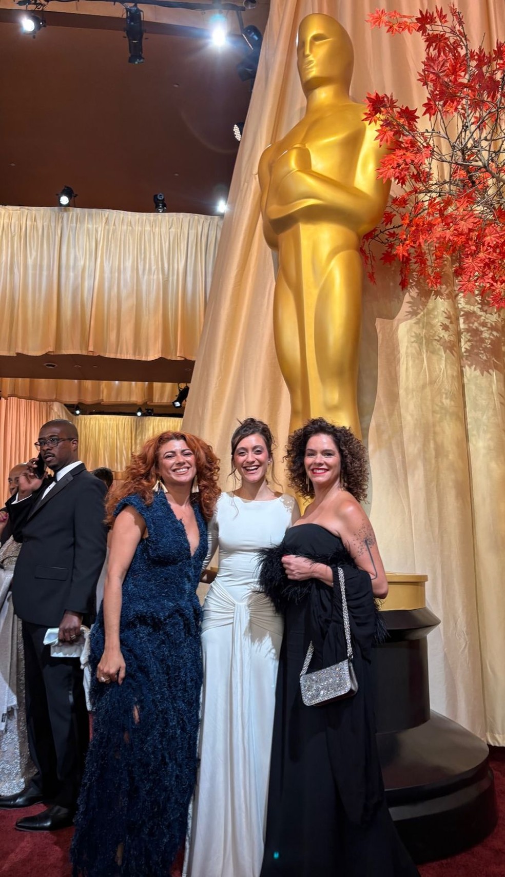 Oscar 2026: elenco de 'O Agente Secreto' se diverte nos bastidores do Oscar