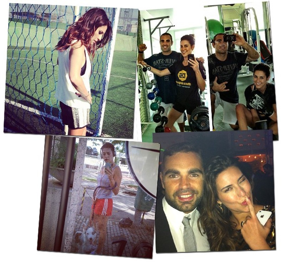 Personal fighting Chico Salgado divide os treinos das alunas famosas