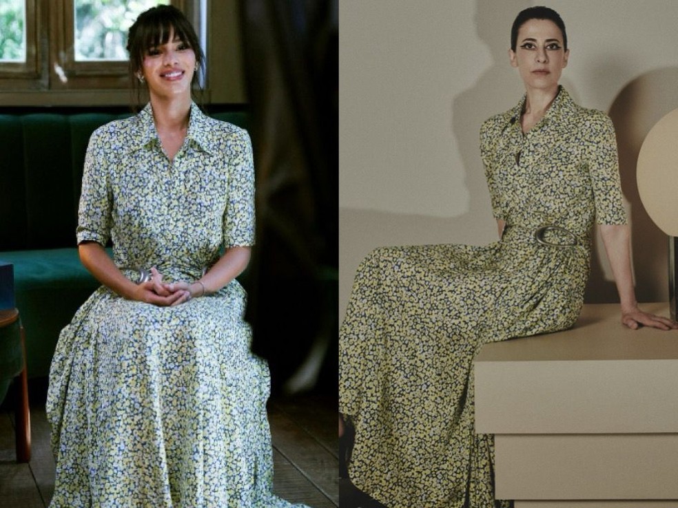 Bruna Marquezine usa mesmo look de Fernanda Torres em clique para 'Amor ...