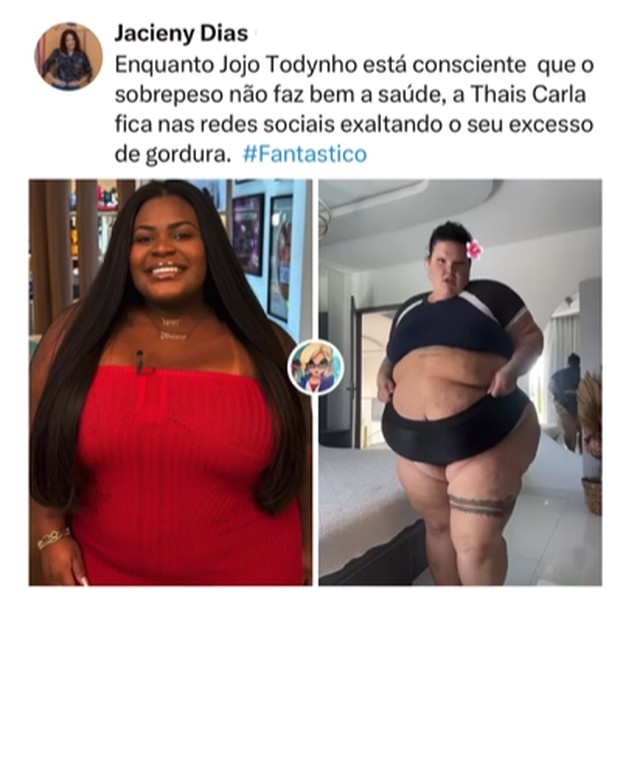 Jojo Todynho comenta sobre comparações feitas entre ela e a ...