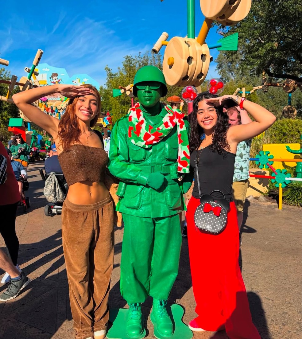 Vanessa Lopes turista pelo Hollywood Studios