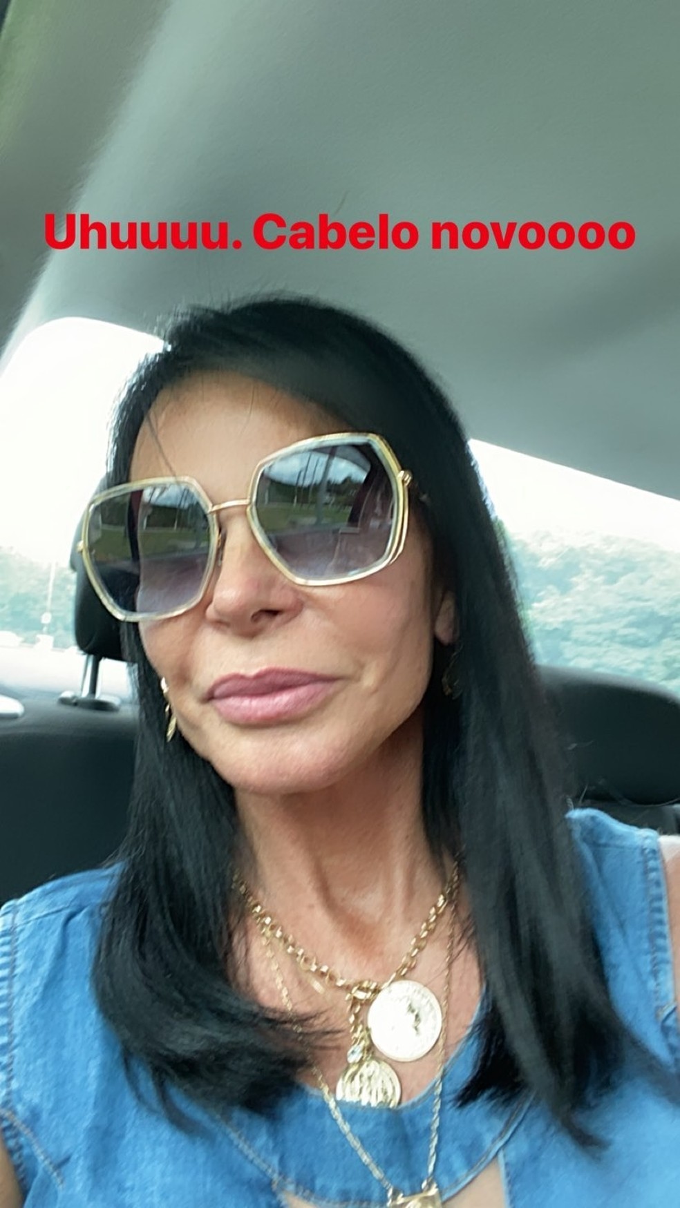 'Esta é a Gretchen 2020!': celebra a cantora ao mostrar novo visual