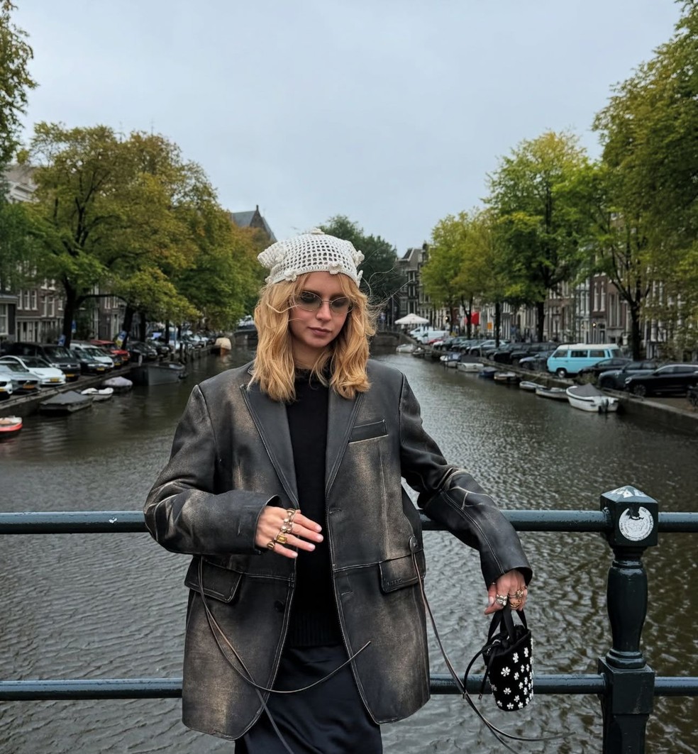 Isabella Scherer abre álbum de viagem a Amsterdam com o marido