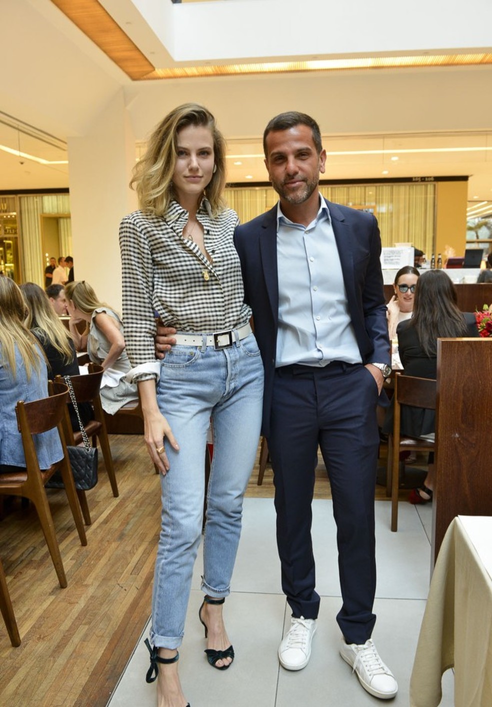 Alexandre Birman comemora pop-up no JK Iguatemi