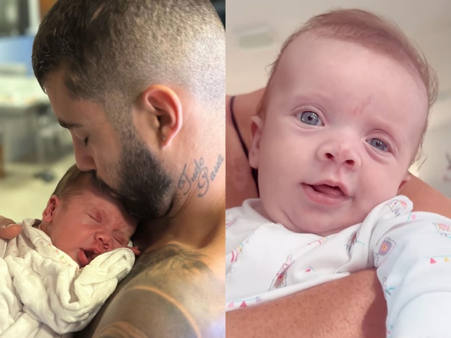 Pedro Scooby compartilha vídeo fofo da filha caçula, Aurora: "Igual a ...