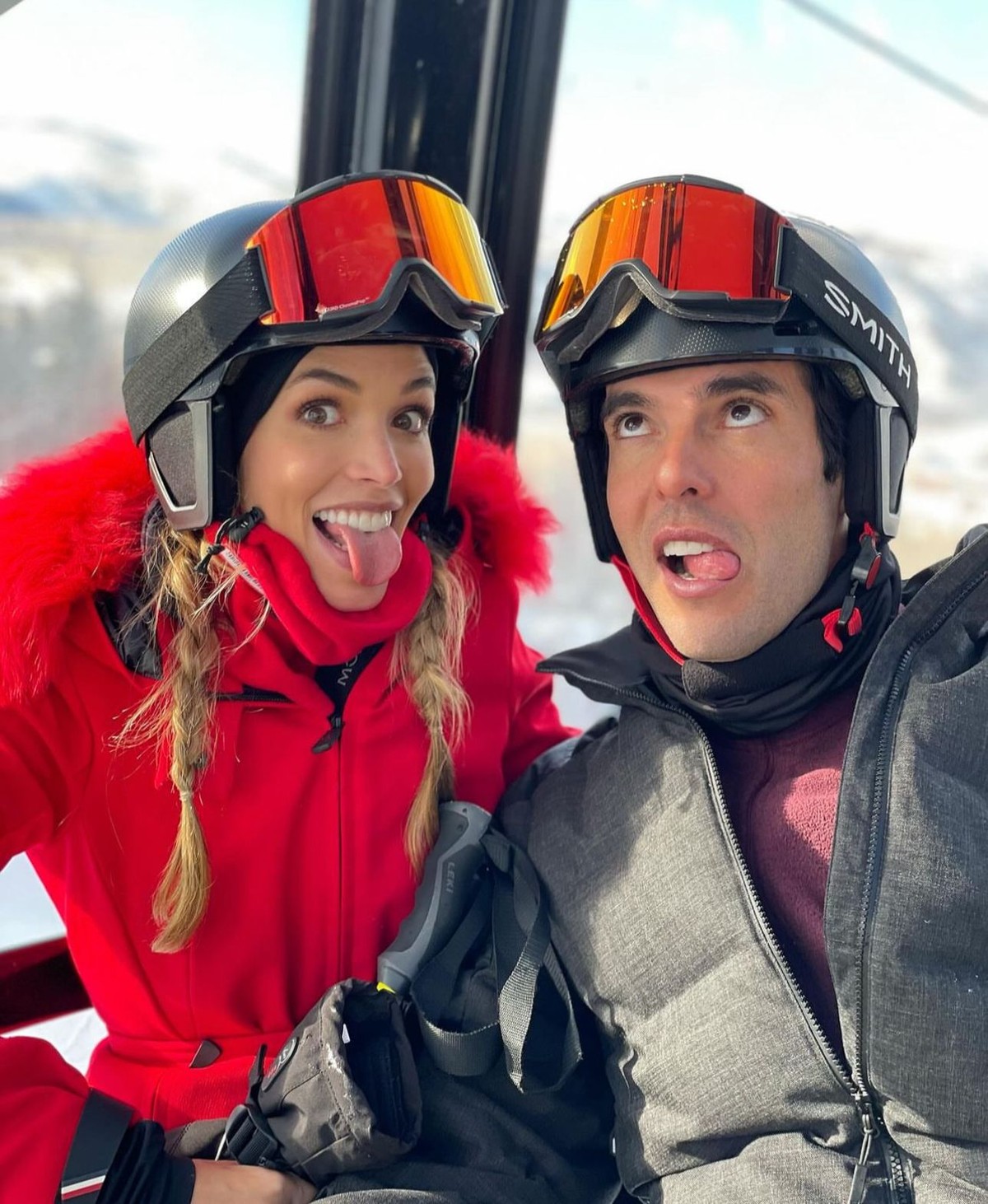 Carol Batista abre álbum de viagem à Aspen com Kaká