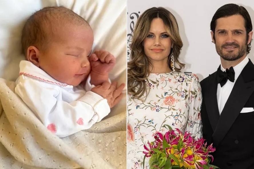 Princesa Sofia e Príncipe Carl Philip da Suécia revelam o nome da primeira filha, em homenagem à ...