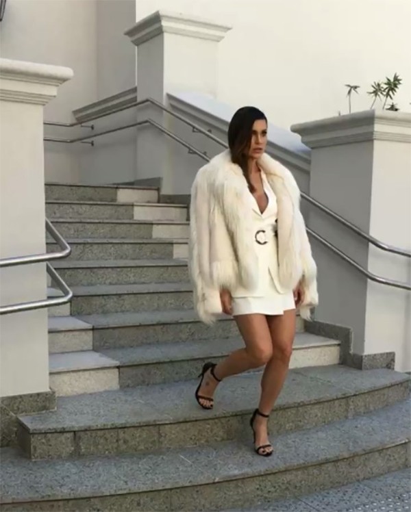 Flávia Alessandra nos bastidores de shooting by Jacques Dequeker para ...