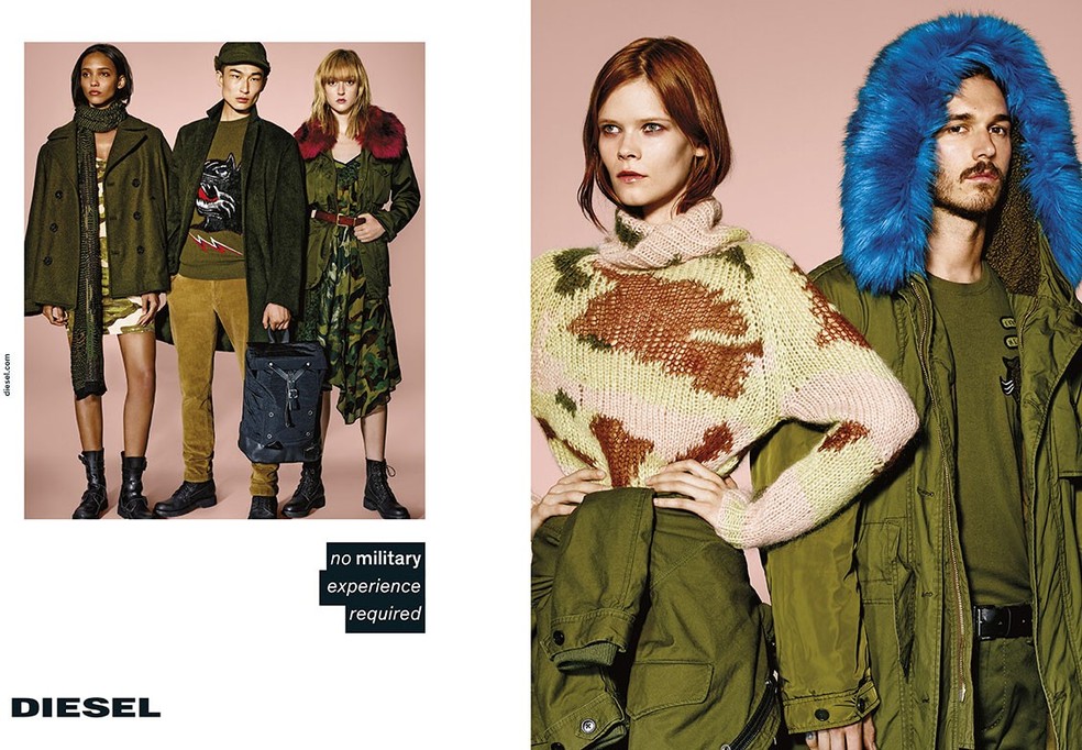 Inverno da Diesel ganha styling de Nicola Formichetti