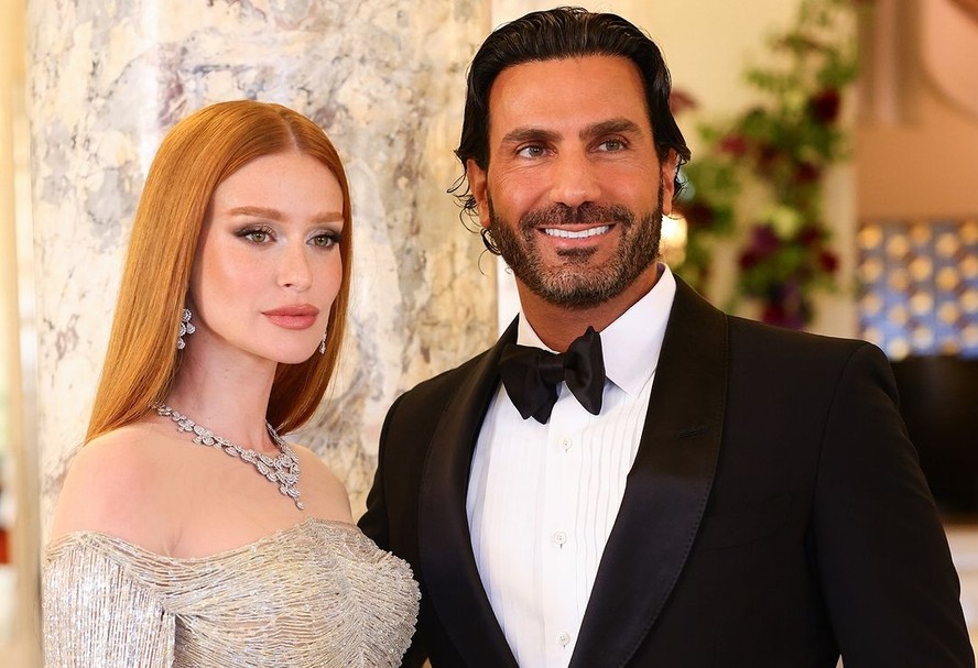 Marina Ruy Barbosa compartilha clique ao lado de Abdul Fares na Riviera ...