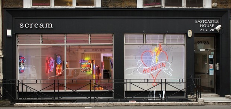 Galeria do rock: criada para acomodar obras de Ron Wood, Scream é ...