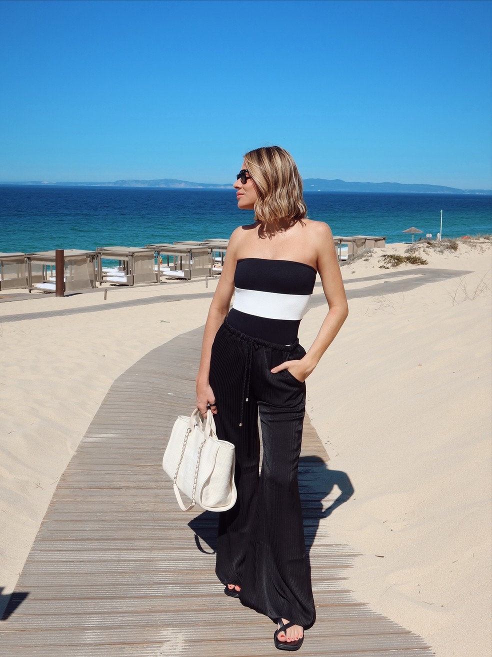 Luma Costa posa em cenário paradisíaco em praia de Portugal e web pira ...