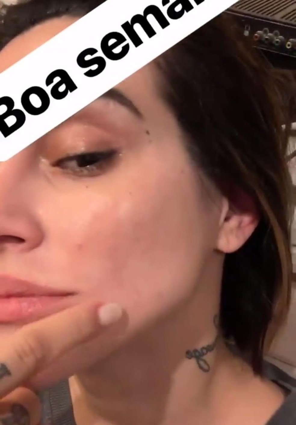 Cleo é 'devorada por mosquitos' e mostra resultado no Instagram