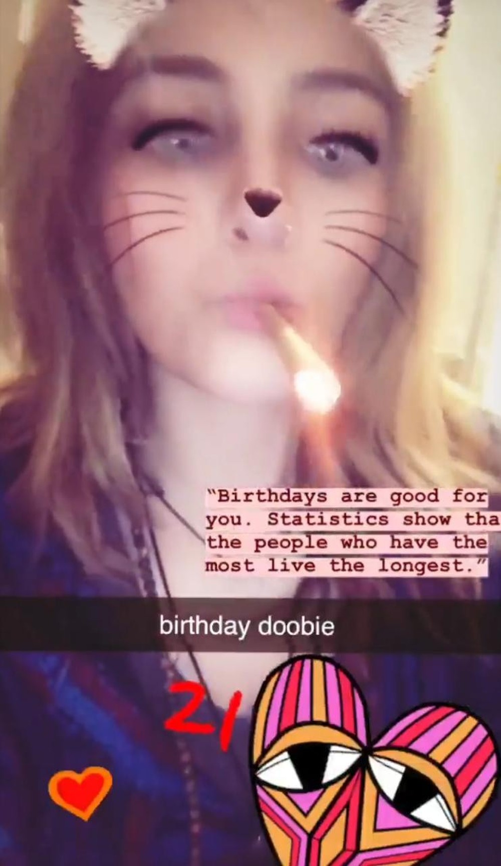 Paris Jackson inicia as comemorações de seu aniversário fumando cigarro ...