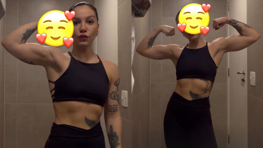 Priscilla Alcântara exibe corpo torneado em vídeo na web