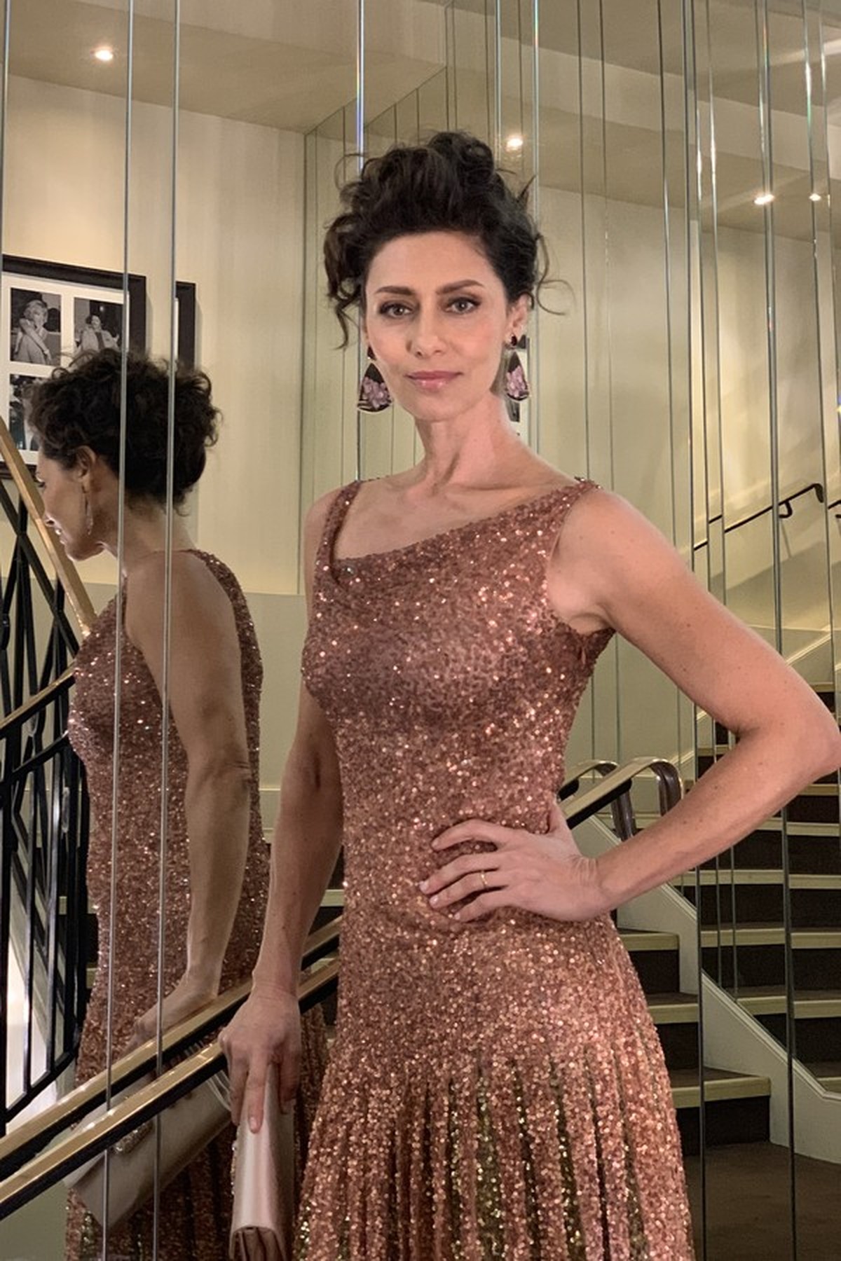 Maria Fernanda Cândido surge deslumbrante em Cannes