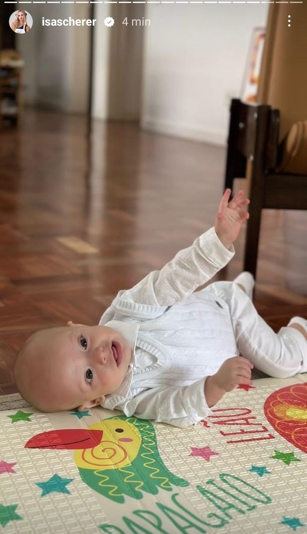 Isa Scherer exibe momento fofo dos gêmeos, Mel e Bento