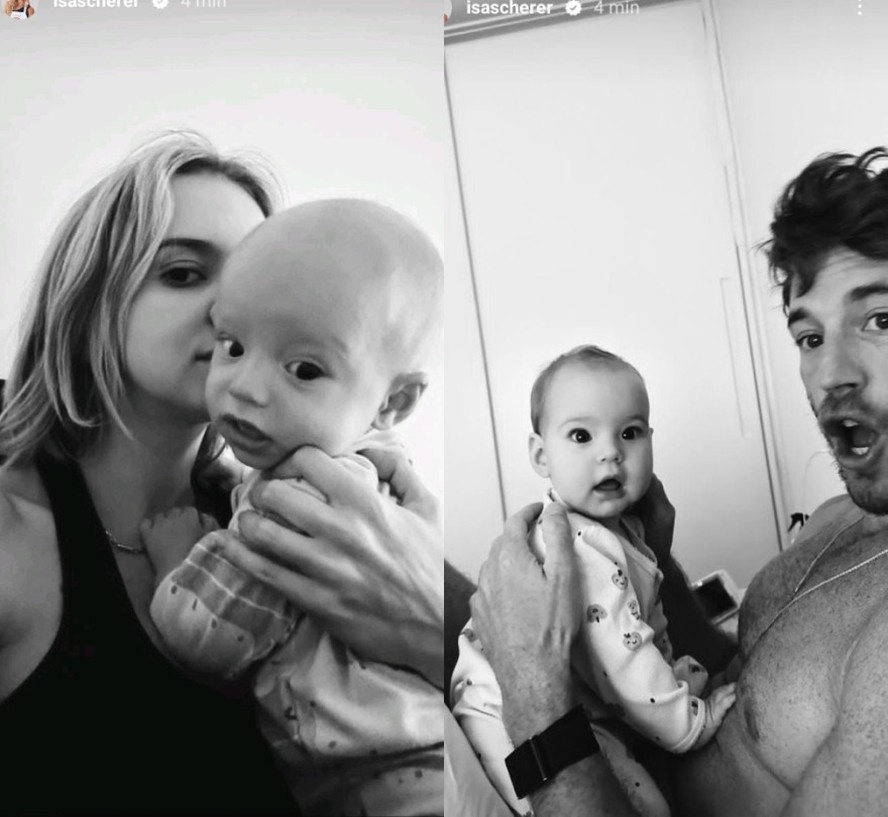 Isa Scherer exibe momento fofo dos gêmeos, Mel e Bento